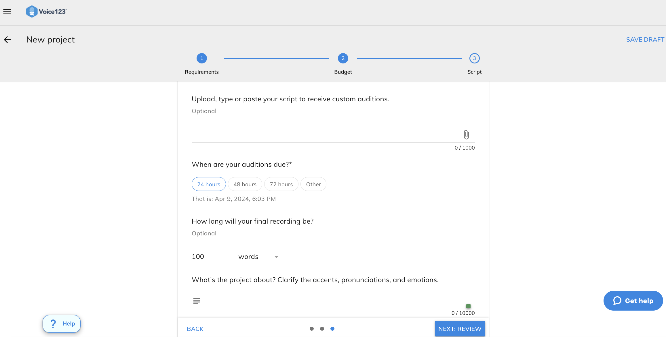 Voiceovers: how to post your projects for free on Voice123! - VoiceTalks