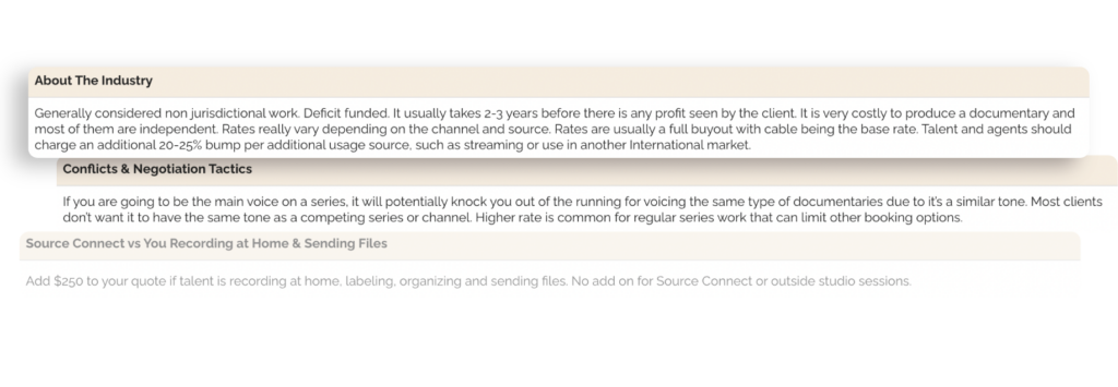 What you need to know when setting successful voice over rates